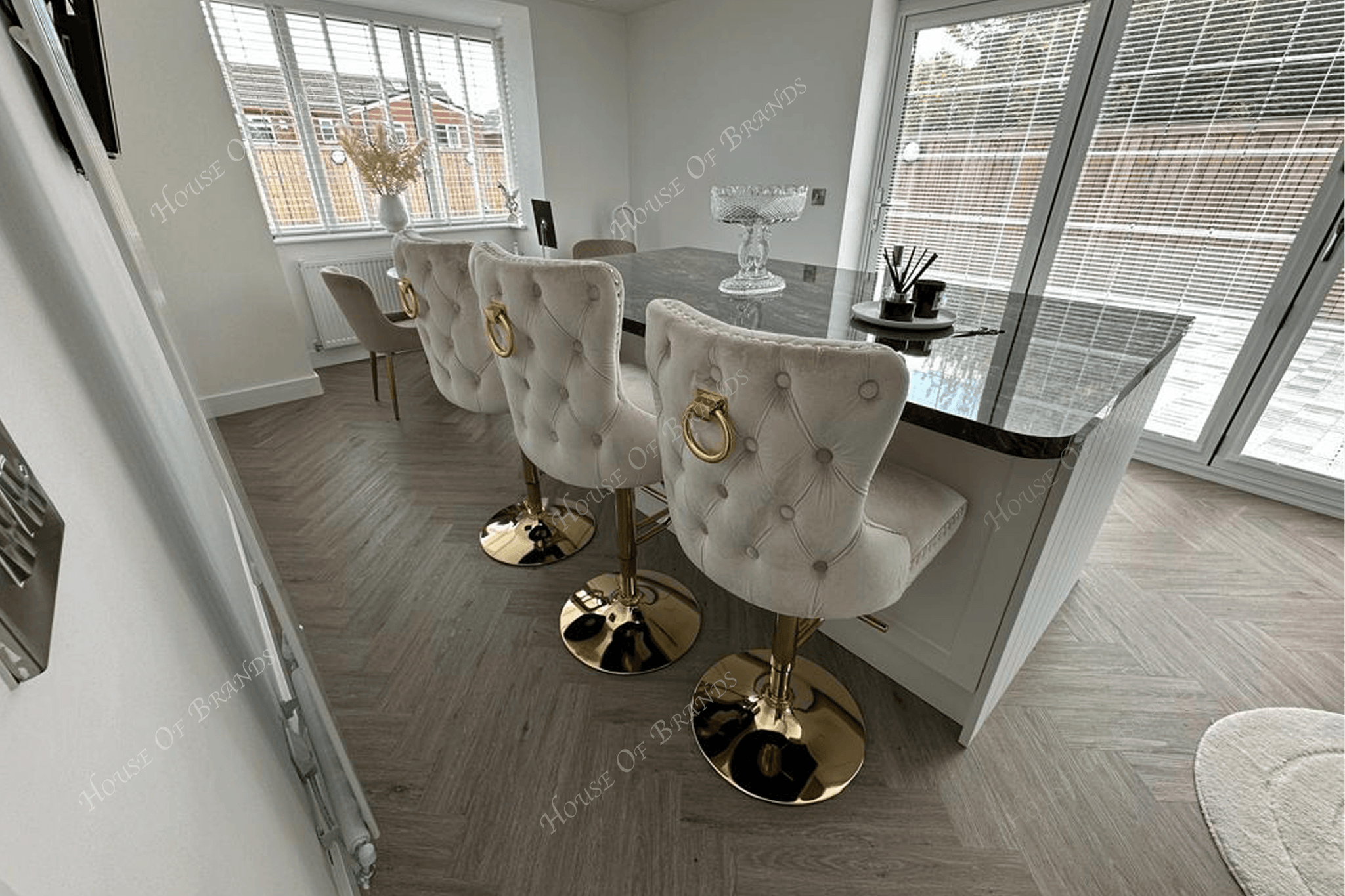 Cream Victoria Barstool