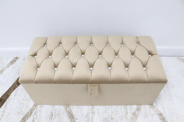 Tufted Ottoman Box